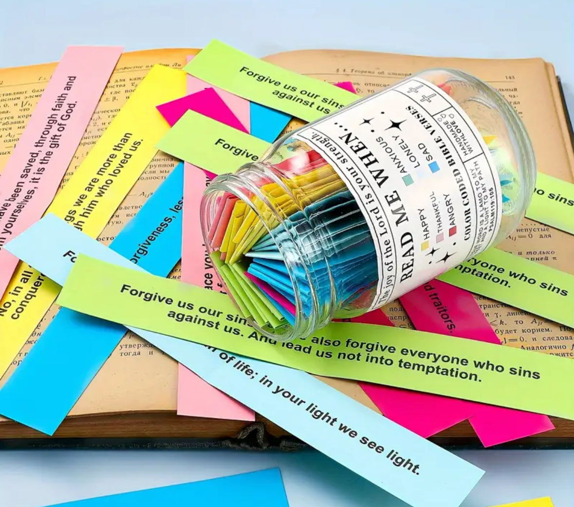 Bible verses color codes jar – Soul-Chakras