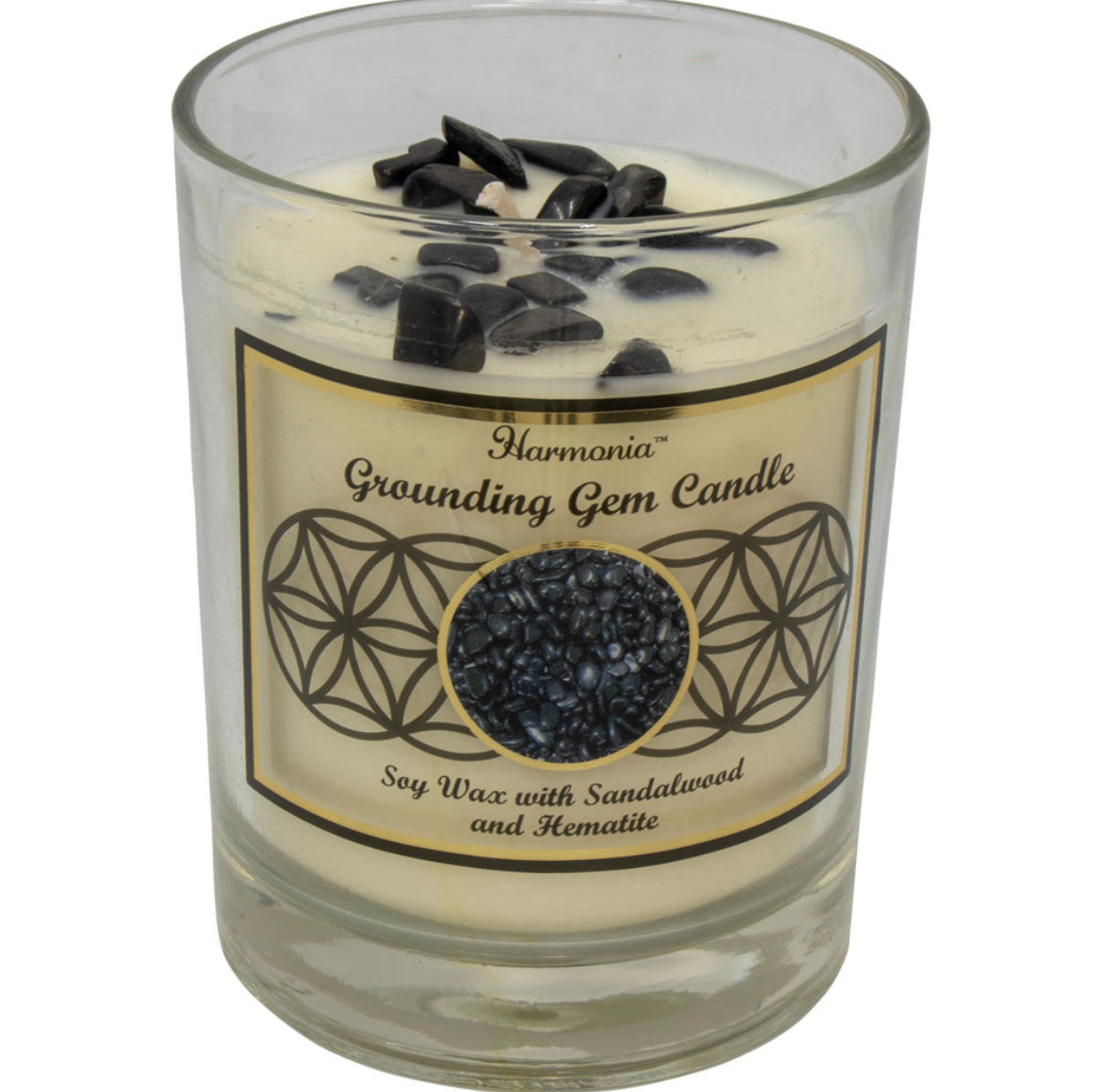 Grounding gem candle – Soul-Chakras